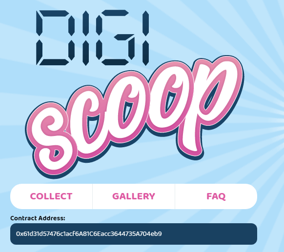 DigiScoop - choose your favorite ice cream | DAPP.EXPERT