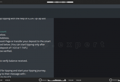 ICON TipTAP Bot | DAPP.EXPERT