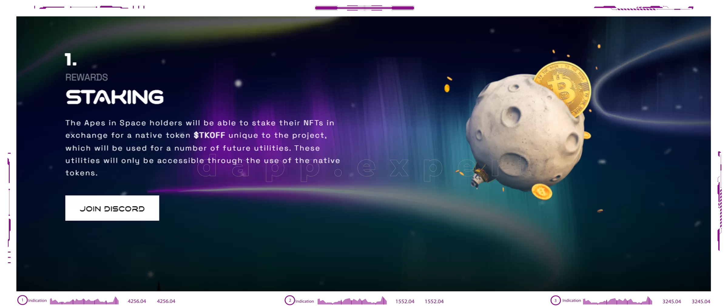 Apes In Space NFT: get rewards on the blockchain | DAPP.EXPERT