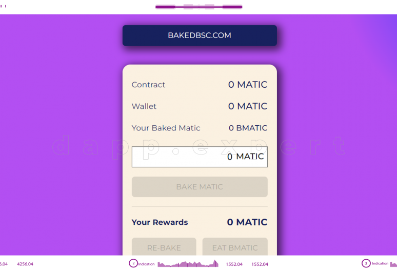 Baked Matic - Get Rewards on the Polygon Network | DAPP.EXPERT