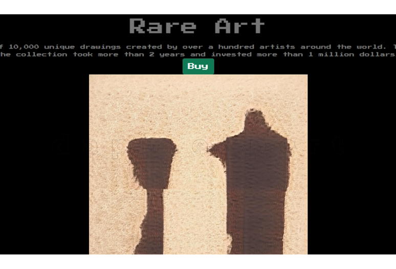 Rare Art - 10,000 unique drawings by artists | DAPP.EXPERT