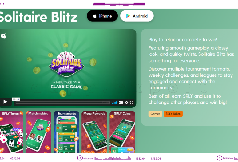 Solitaire Blitz - addictive multiplayer gameplay | DAPP.EXPERT