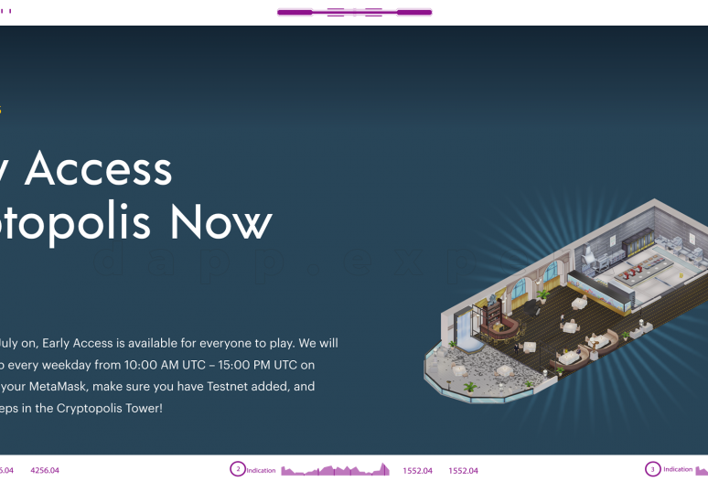 Cryptopolis - daily rewards through the game | DAPP.EXPERT