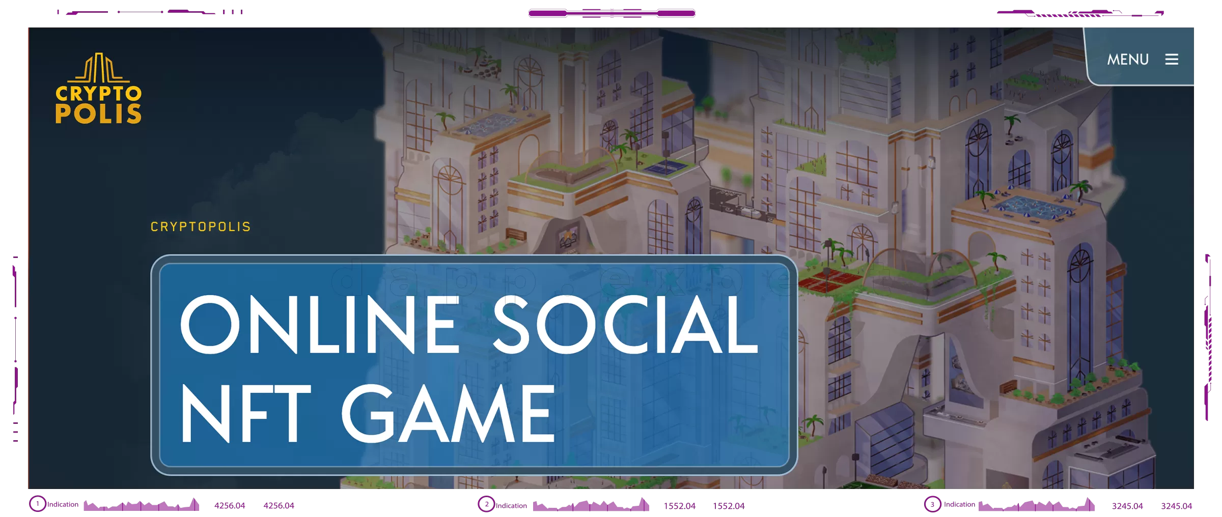 Cryptopolis - daily rewards through the game | DAPP.EXPERT