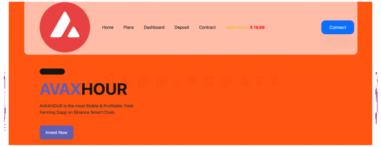 AVAXHOUR - 120& payback in 60 hours | DAPP.EXPERT