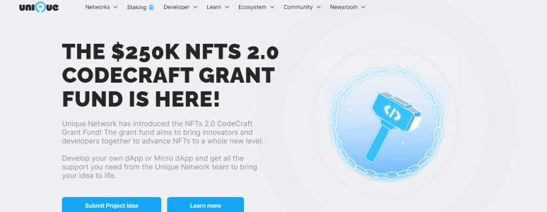 Unique Network - blockchain integration tool | DAPP.EXPERT