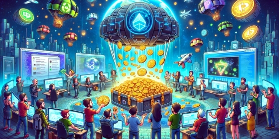 The developers of the crypto games Pixels and Shrapnel arrange an airdrop